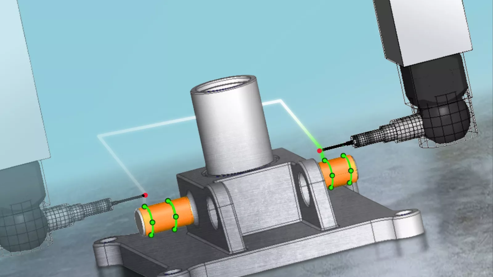 Gain in Probing Objects In Multiple Steps on CMM | PolyWorks